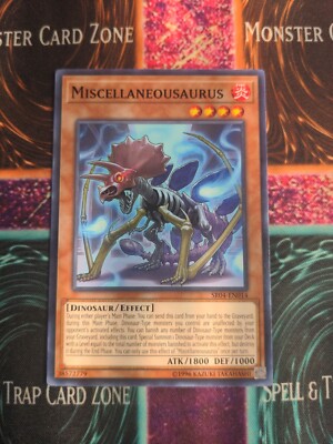 Yu-Gi-Oh! Miscellaneousaurus SR04-EN014 Unlimited Common NM | eBay