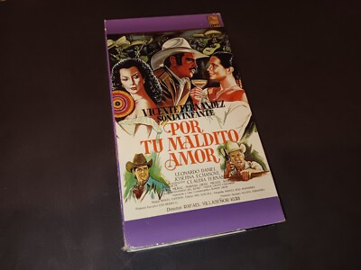 Por Tu Maldito Amor Pelicula Vhs Vicente Fernandez Cine Mexicano ...