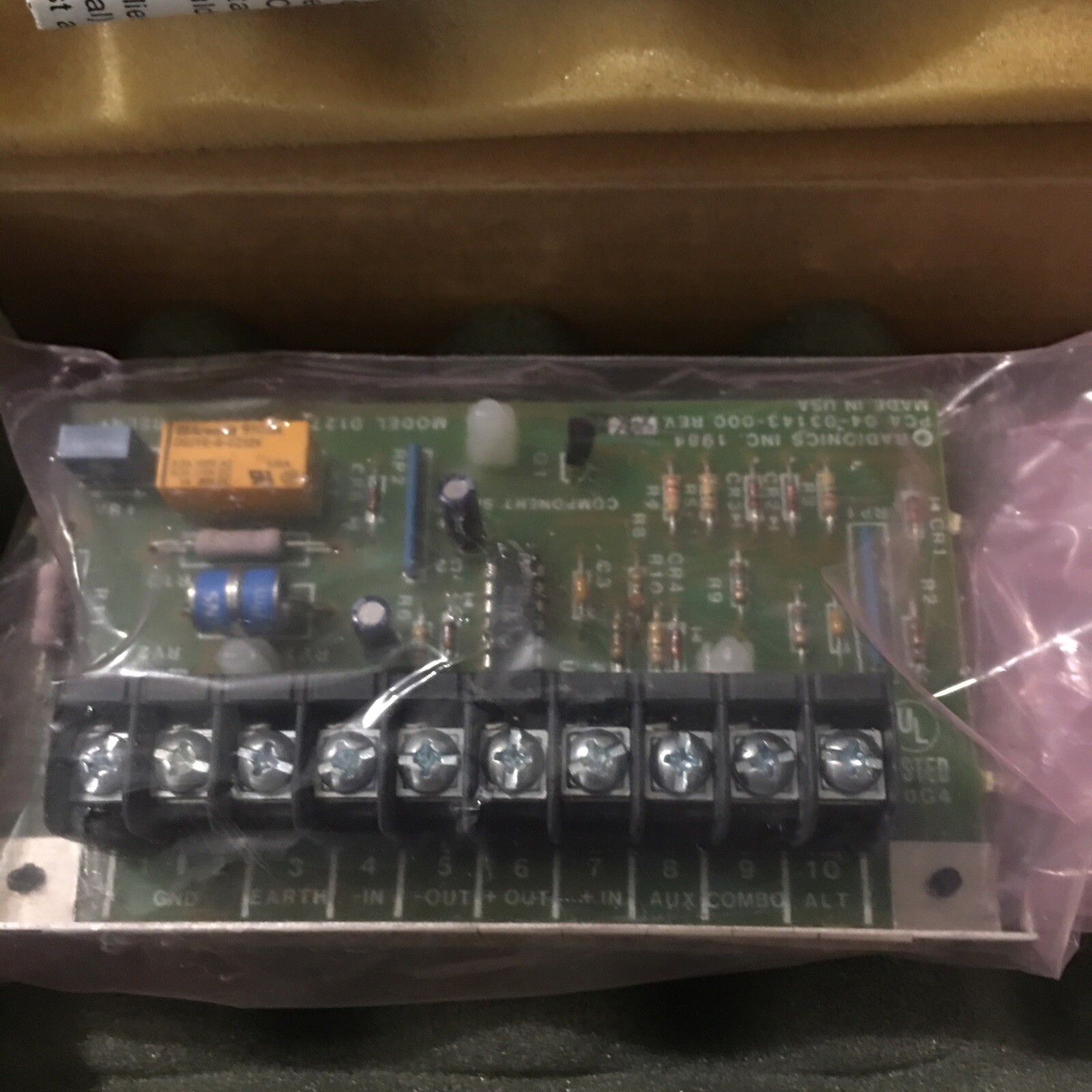 USED Radionics (Bosch) D127 Reversing Relay Module | eBay