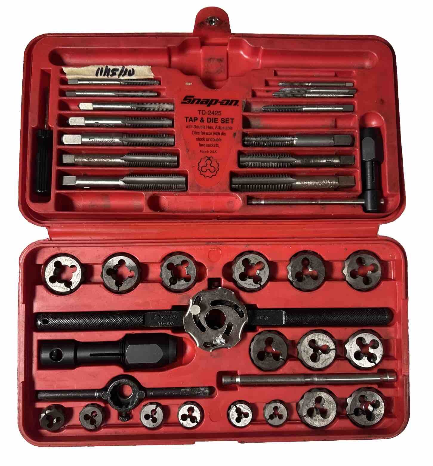 Blue Point 41 PC US SAE Tap and Die Set Bluepoint Td-2425 TD2425 Xx667 ...