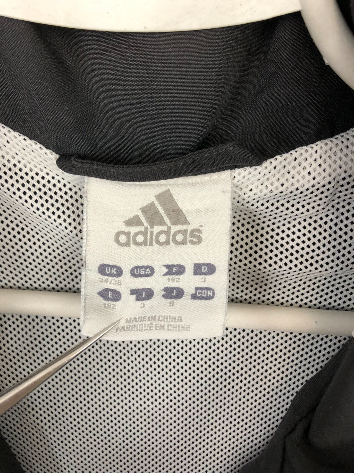 Vintage Adidas Newcastle United Football Jacket Soccer Track Top Mens ...