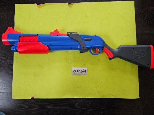 Nerf Fortnite Pump Shot Gun Action Foam Dart Blaster Works No Bullets ...