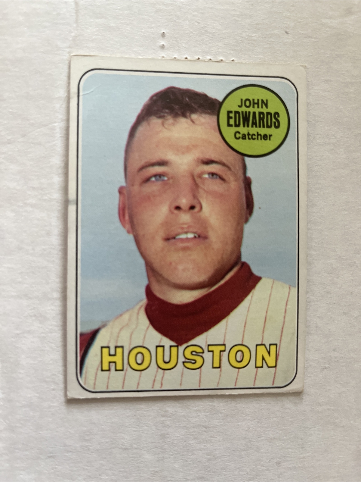 1969 John Edwards Houston Astros Topps Baseball Card #186 | eBay