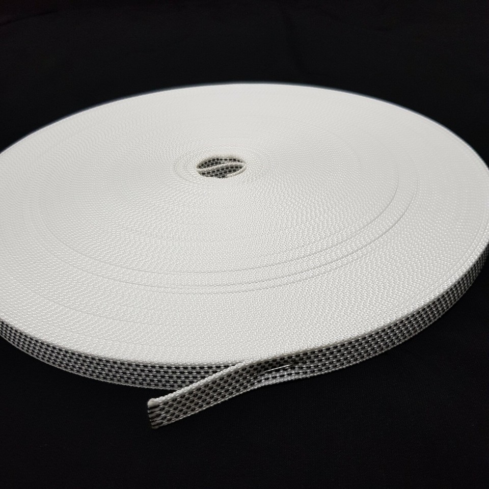 Roller shutter belt band width 14mm 50m white-black belt winder | eBay