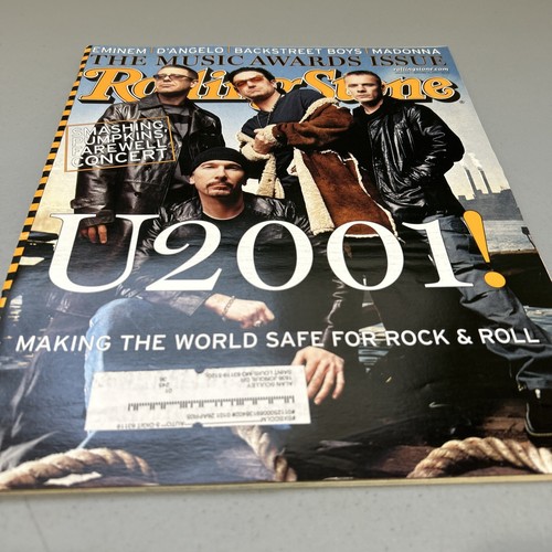 Rolling Stone Magazine Issue- U2 # 860, January 18, 2001 Eminem ...