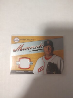 2007 Upper Deck Sweet Spot Curt Schilling SW-CS Memorabilia BOS GU ...