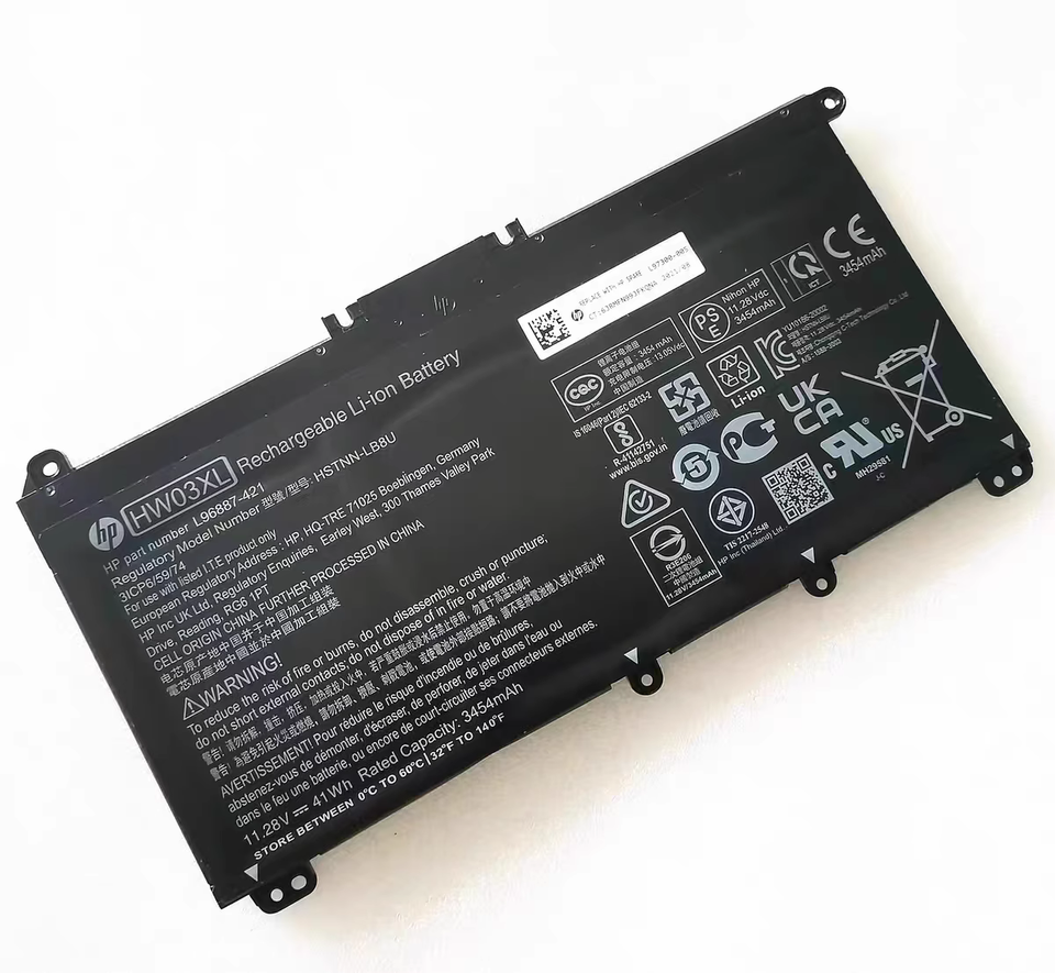 Genuine HW03XL Battery For HP Pavilion 15-EH 15-EG TPN-Q221 TPN-Q222 ...