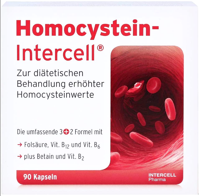 Homocystein Intercell® HOMOCYSTEIN MODULATORS 90 CAPSULES | eBay