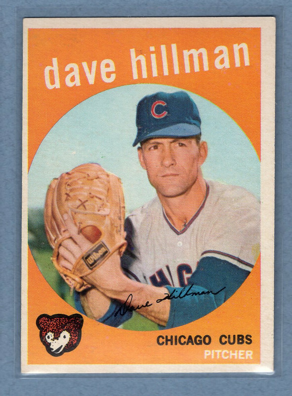 1959 Topps #319 Dave Hillman (1) EX-MT GO73 | eBay