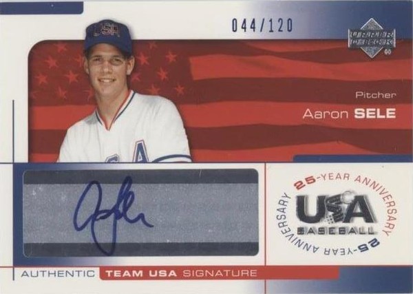 2004 Upper Deck USA Baseball 25-Year Anniversary - Signatures Blue Ink ...