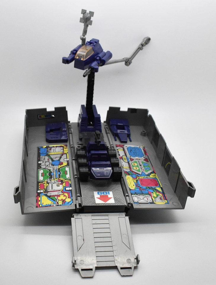 Transformers G1 Optimus Prime Combat Deck Trailer Vintage Action Figure ...