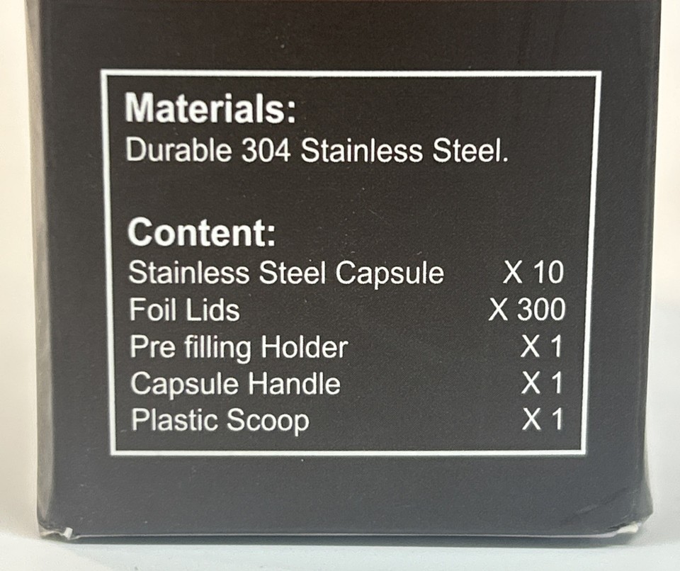 Triplot Reusable Capsules for Nespresso OriginalLine 10pcs Refillable ...