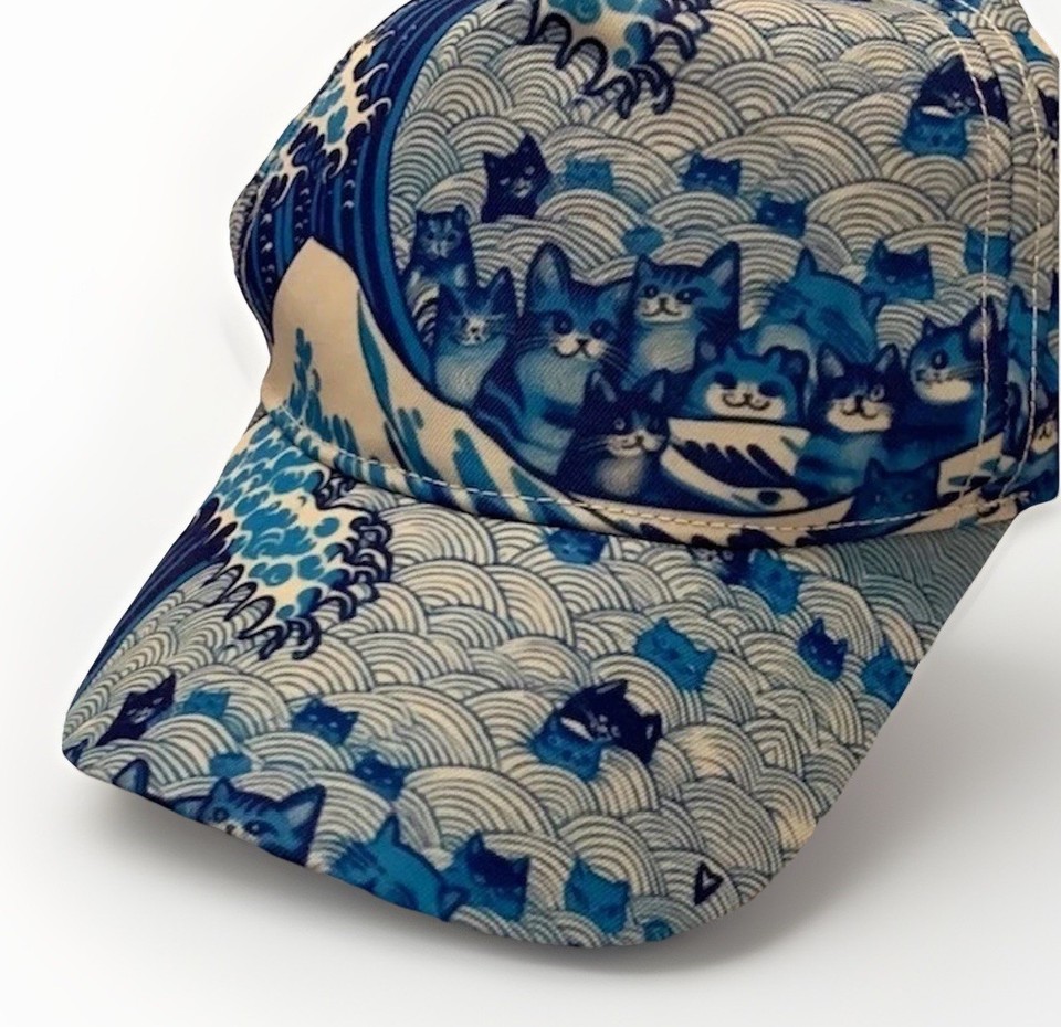 Kitty Hat Cap Kitten Kitsch Y2K Cats Cat Festival Boho Beach Retro Rare ...