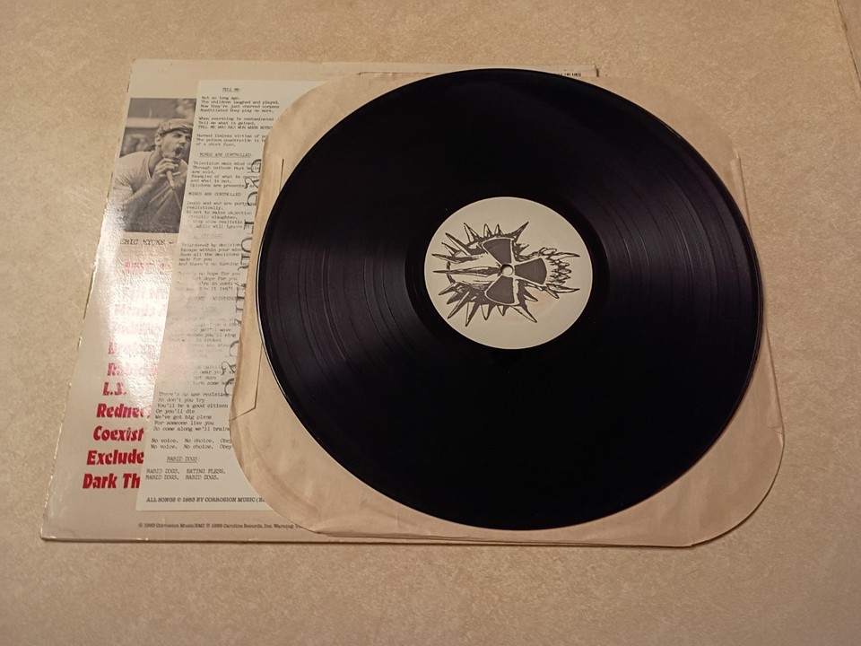 Corrosion Of Conformity Eye For An Eye 1988 Caroline Records Vinyl LP ...