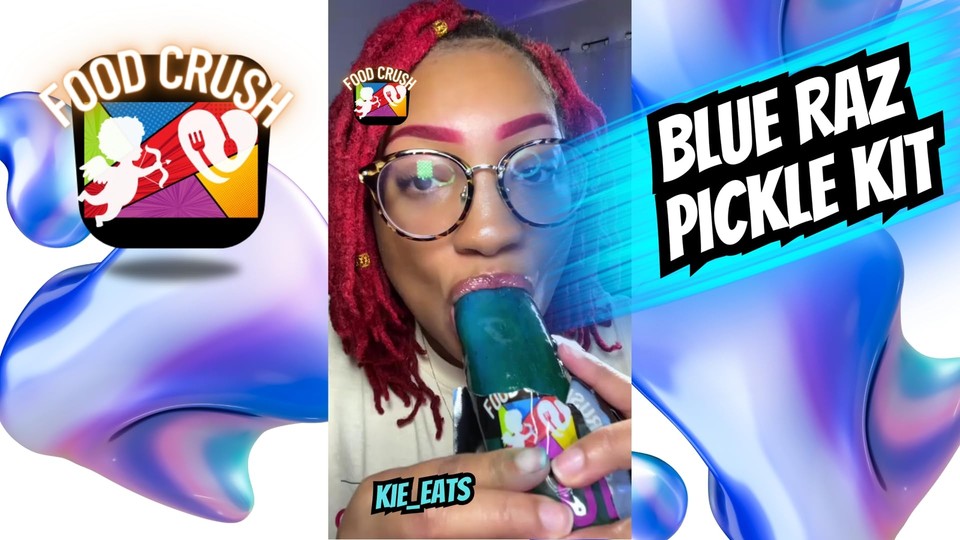 Blue Raz Pickle Kit-Blue Raspberry Pickle Kit With Blue Takis, Fruit ...