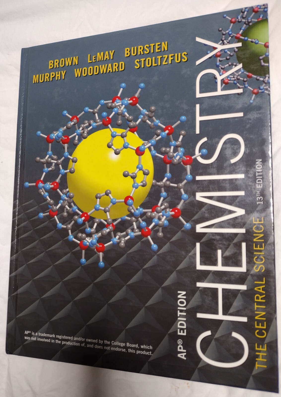 Chemistry The Central Science AP Edition 13th ISBN 9780133574128 for ...
