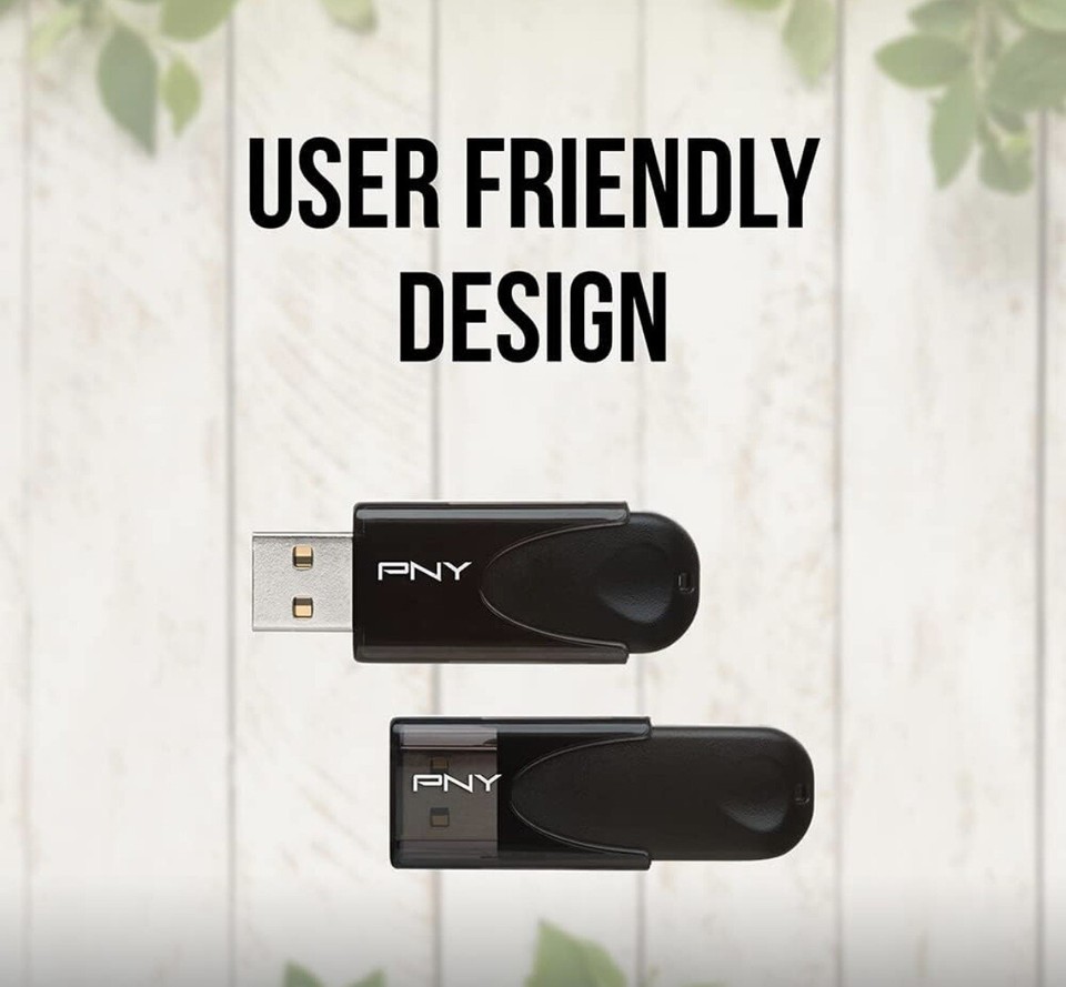 PNY 16GB USB 2.0 Flash Drive 5 Pack Black 751492604756 | eBay