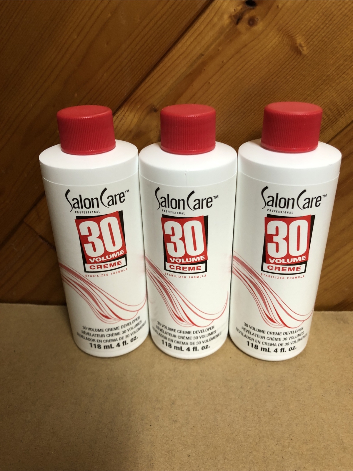Lot Of 3 Salon Care 30 Volume Creme Developer 4 oz Each Brand New | eBay