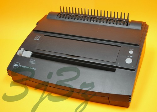 GBC C400e CombBind Hole Punch Binder Booklet Maker | eBay