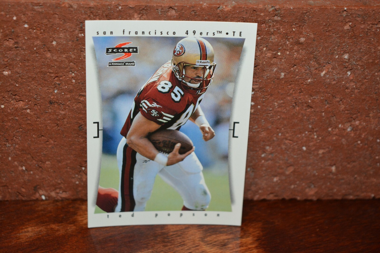 FOOTBALL SAN FRANCISCO 49ERS TED POPSON CARD SCORE 1997 | eBay
