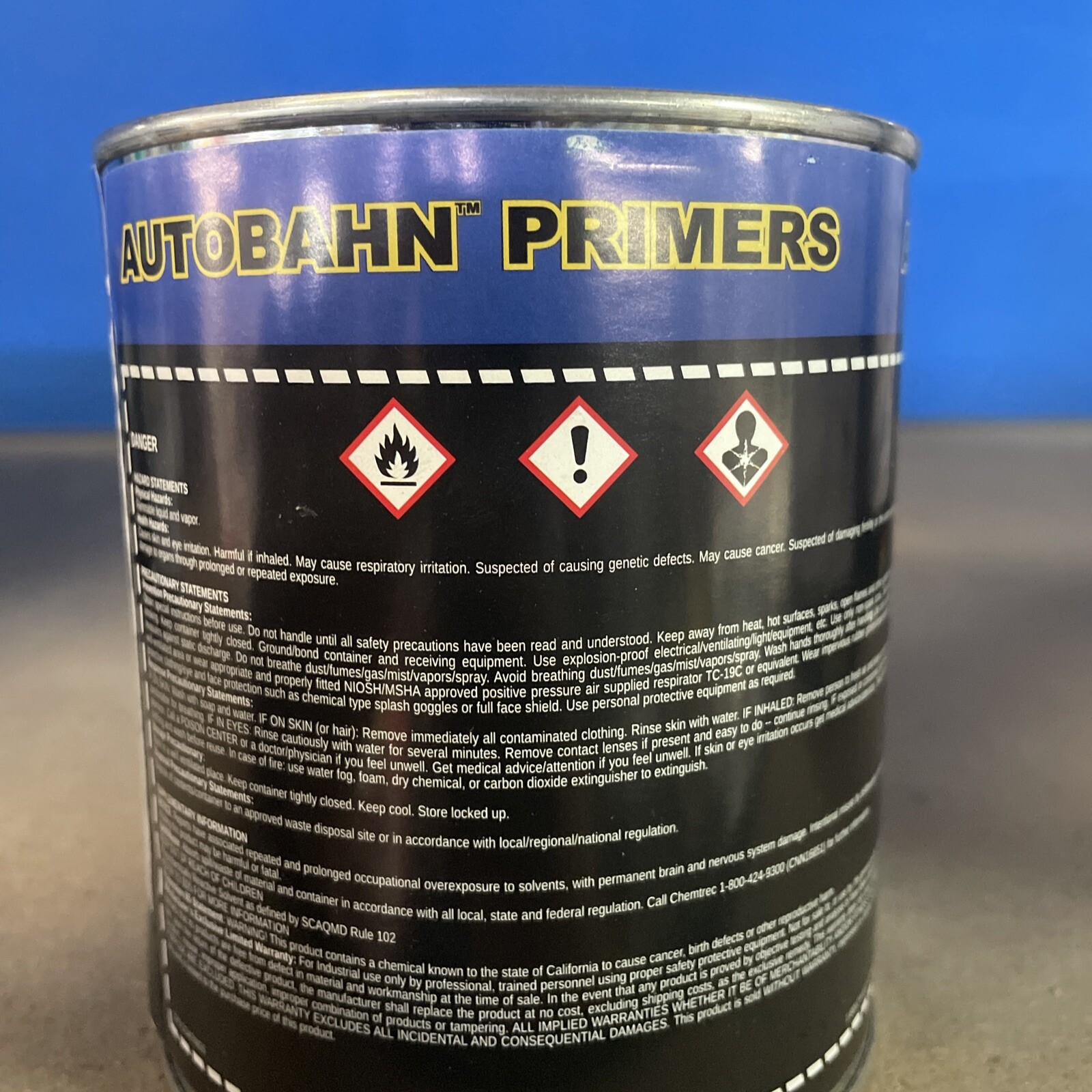 Autobahn GRAY 1K Primer Sealer Quart size AP-8120 Ready to Spray 1QT | eBay
