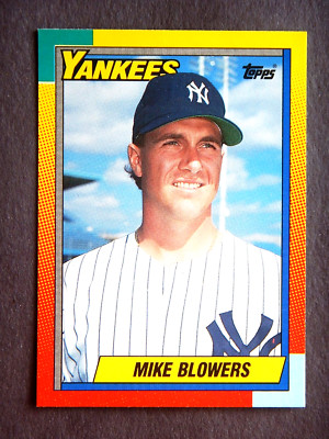 Mike Blowers #9T Topps Traded 1990 Baseball Card (New York Yankees)* | eBay