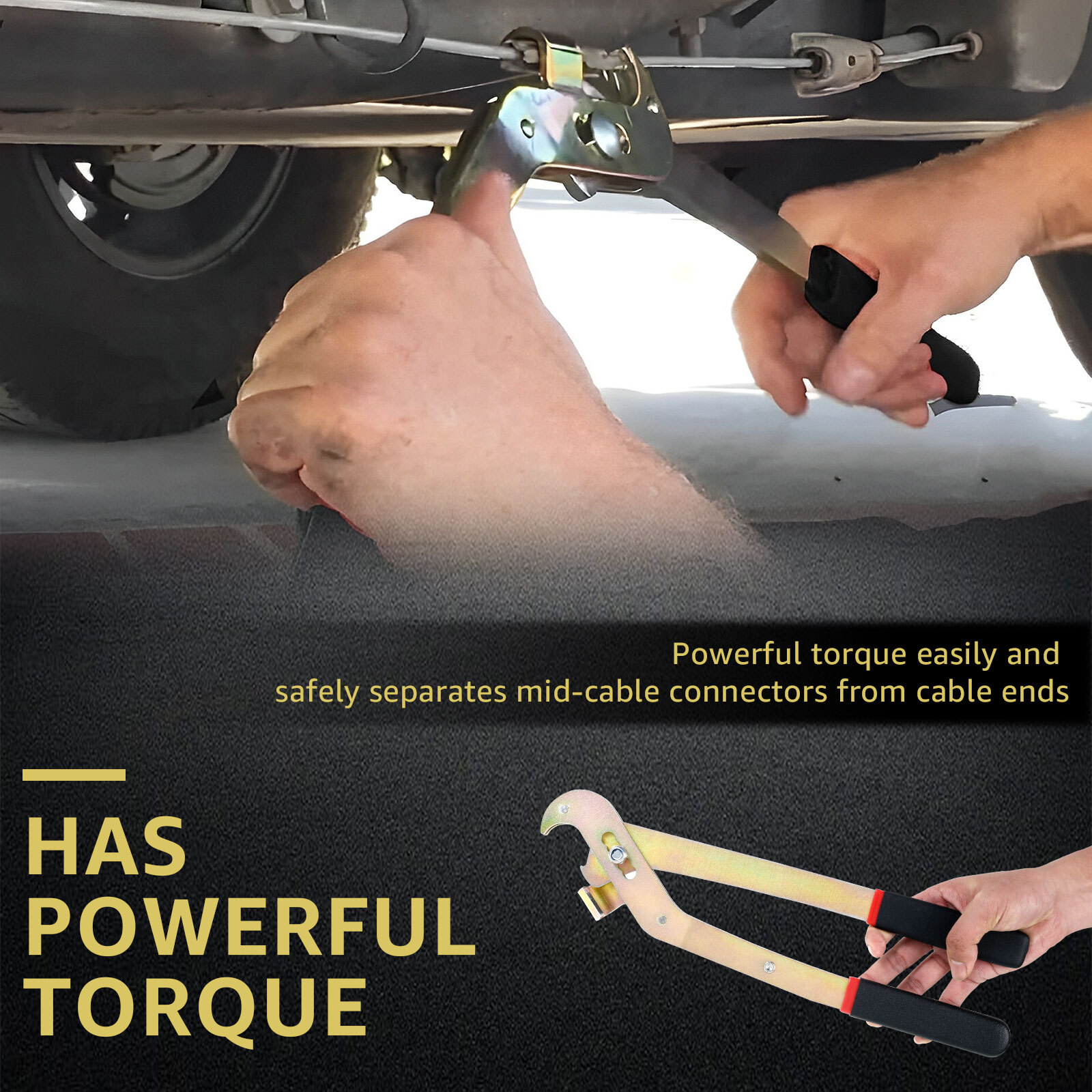 Parking Brake Cable Coupler Removal Tool 14inch Pliers Universal Cable ...