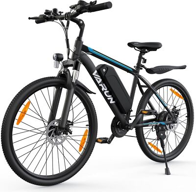 VARUN 26" Electric Bike 250W Motor 48V Adults Mountain City E-Bike mit ...