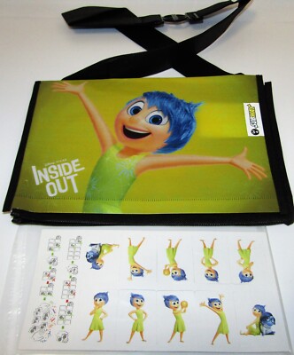 Subway Disney Pixar Inside Out Canvas Lunch Bag Single Joy & Cards New ...