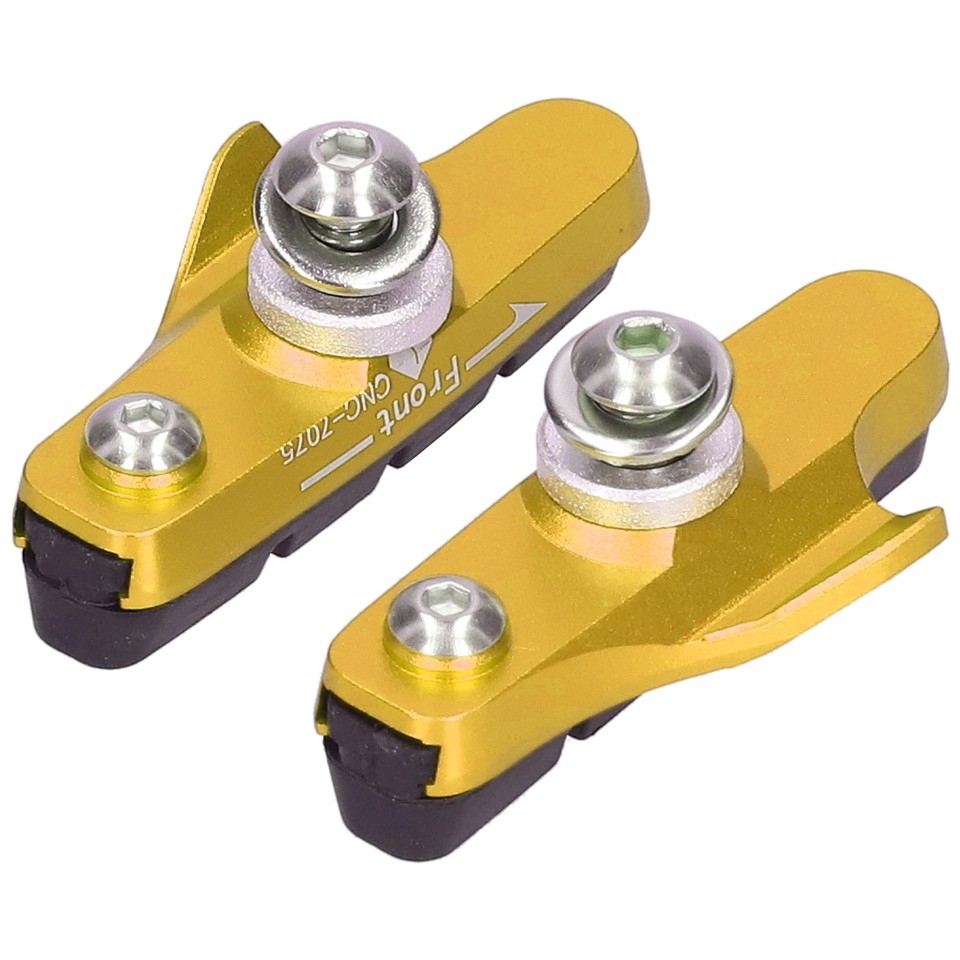 Road Bike Brakes Pads Bicycle CBrake NoNoise NoSkid Rubber Blocks Repl ...