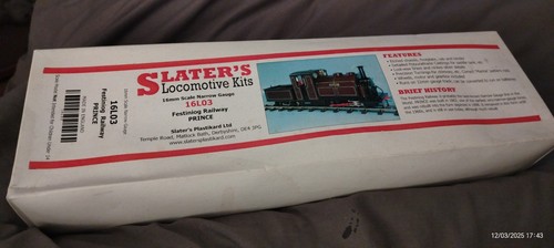 Slaters 16mm scale sm32 narrow gauge Festiniog Railway PRINCE kit ...