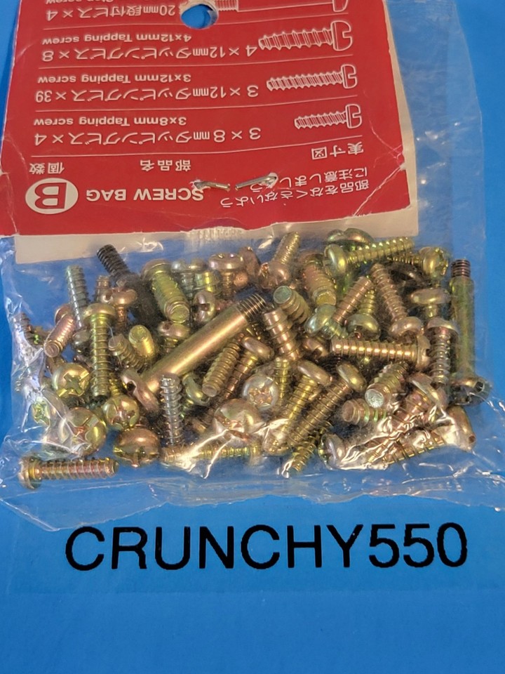 Vintage Tamiya Monster Beetle Screw Bag B X9997 OEM Japan Old Stock RC ...