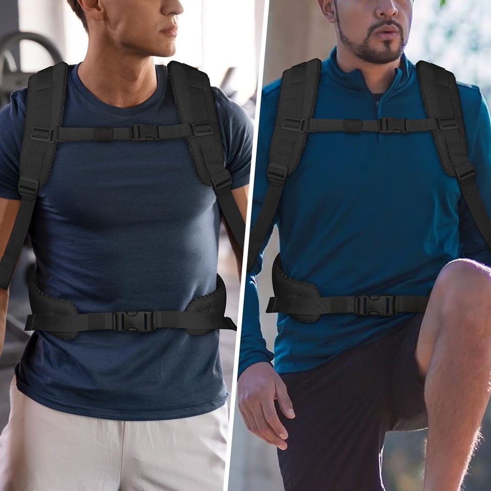 Upgraded Weighted Backpack Rucking Backpack for Weight Plates/Honeycomb ...