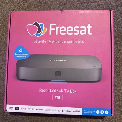FREESAT UHD-4X Smart 4K Ultra HD 1TB Digital TV Recorder 5031261004235 ...