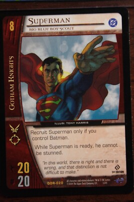 VS System: "Superman - Big Blue Boy Scout" DOR-020 | eBay