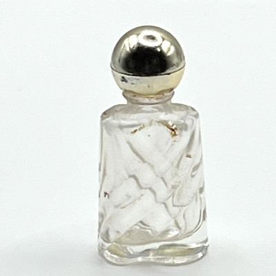 Vintage Empty Miniature Glass Perfume Bottle Senchal Perfume 1/8 fl oz ...