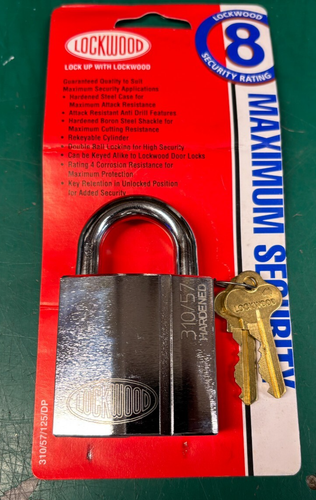 Lockwood Maximum Security Padlock - 310/57 Abloy Locksmith Locksport | eBay