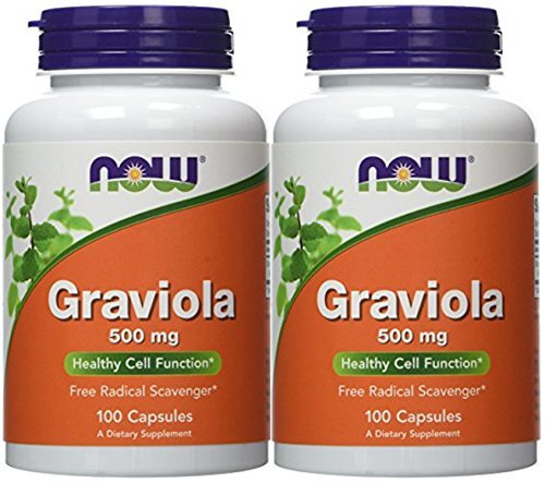 NOW Graviola 500mg, 100 Capsules (Pack of 2) | eBay