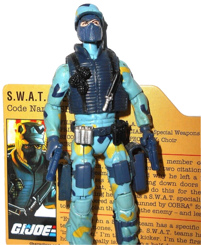 GI joe SHOCKWAVE SWAT 2008 25th anniversary Shockblast s.w.a.t. near ...