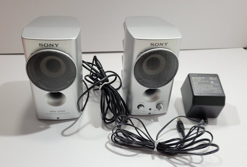 Sony SRS-Z500 Active Multimedia Speaker System - W/cords - Tested ...