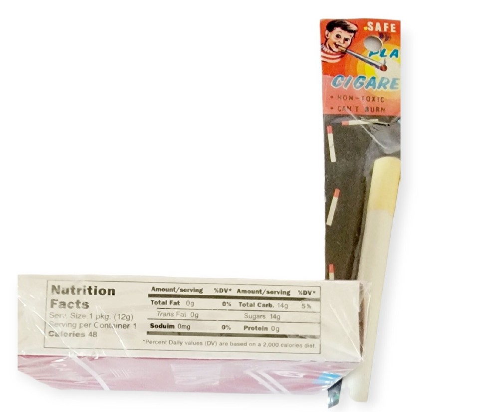 Vintage Novelty Cigarette Gag Prank Tricks New in Package, Candy Cigs ...