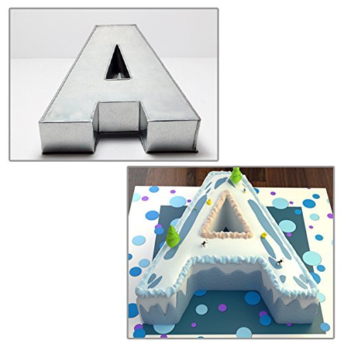 Alphabet Shape Cake Tin - A to Z All Letters Cake Moulds Pan - Two ...