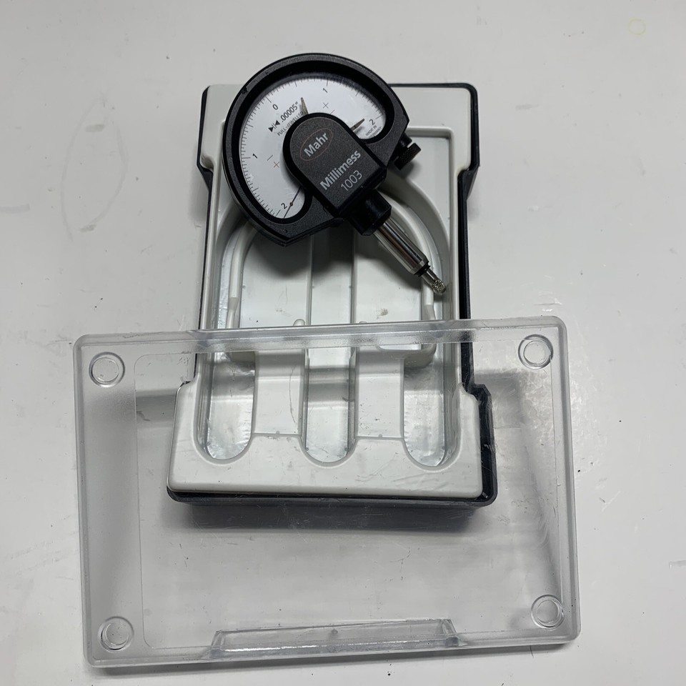 Mahr 1003 ZT Millimess Dial Comparator .00005" Graduation **Pre-Owned ...