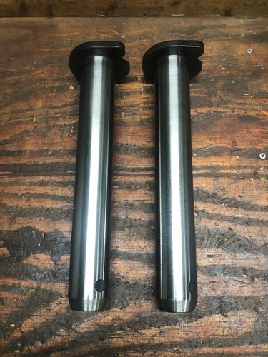 Cat 305 / 306 mini excavator bucket pin set 45MM (Includes 2 Pins) 4140 ...