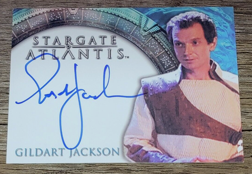 Stargate Atlantis Season One Gildart Jackson as Janus Autograph | eBay