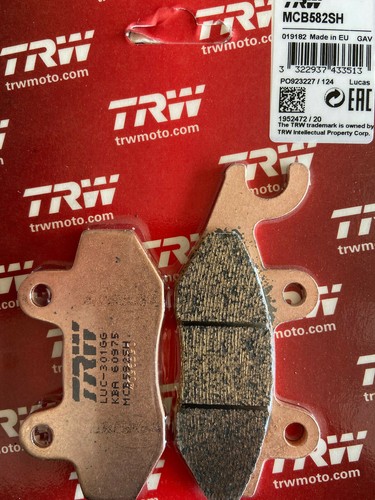 TRW Lucas Bremsbelag Bremsbeläge hinten rear MCB582SH Kawasaki Triumph ...