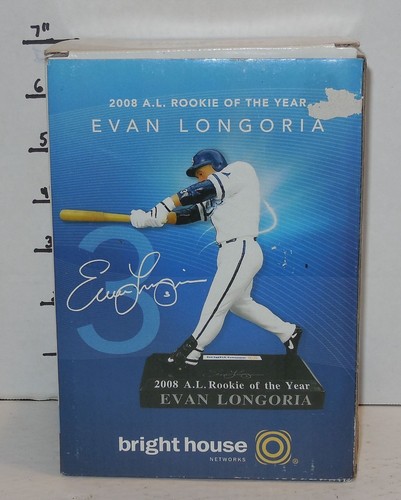 2008 Evan Longoria Rookie of the Year Figurine Limited Ed. SGA 05/16 ...