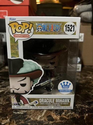 Funko POP! One Piece: Dracule Mihawk #1521 Funko Shop Exc Near Mint W ...