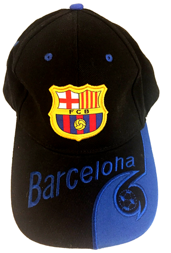 FCB Barcelona Football Club Official Logo Soccer Adjustable Hat Cap ...