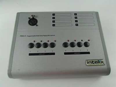 Intelix PSM-8 Programmable Multi-Zone Paging Microphone | eBay